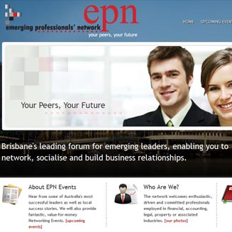Emerging Professionals Network (EPN) | Web Design Gold Coast | Digital ...