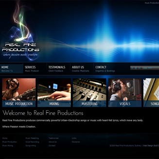 Real Fine Productions | Web Design Gold Coast | Digital Business ...